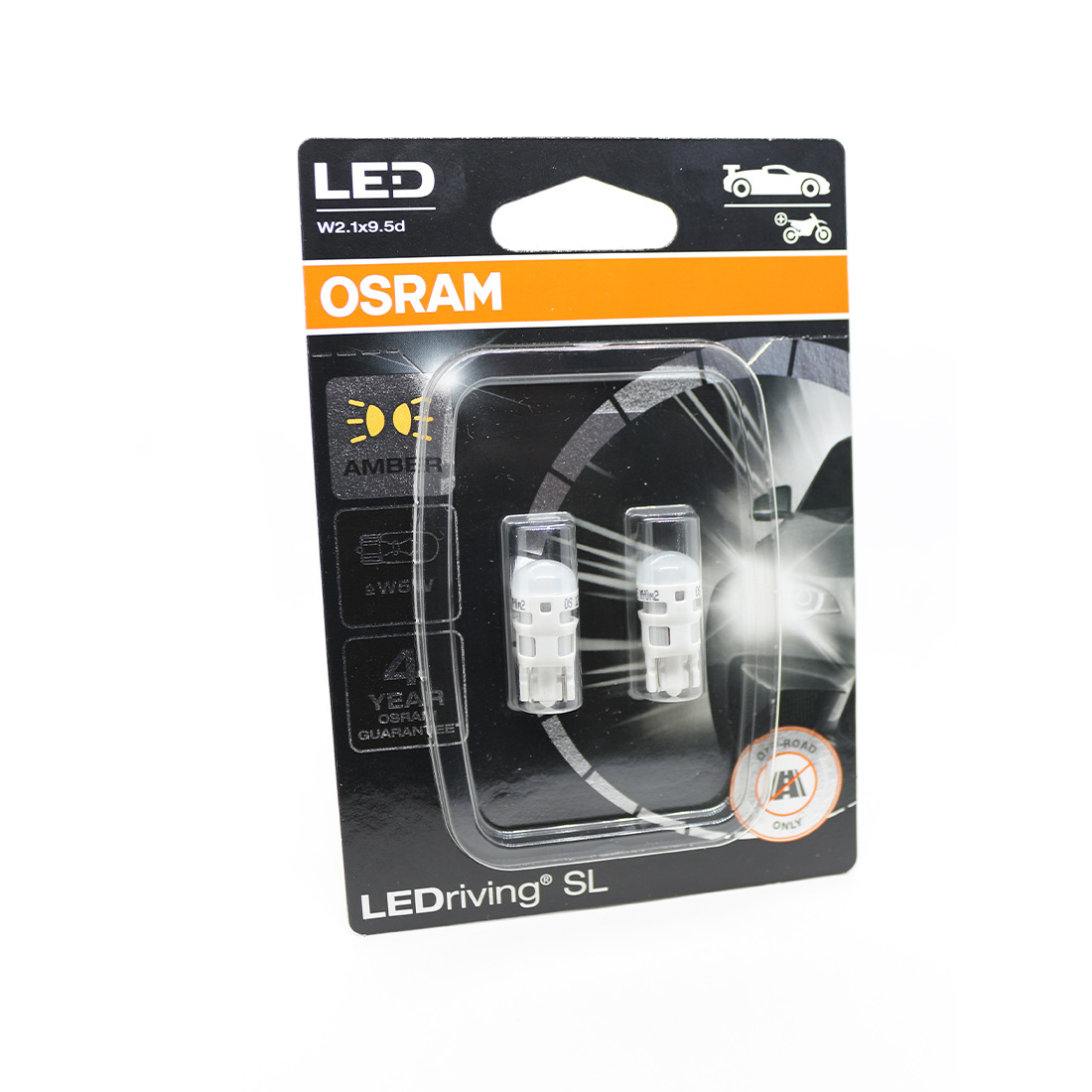 Set 2 Becuri W5W Osram LEDriving SL, 12V, 0.5W | Bonbila Auto