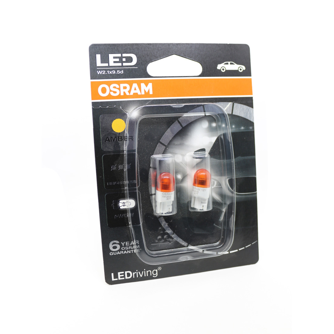 Set 2 Becuri W5W Osram LEDriving Premium SL, 12V, 0.8W, 2000K | Bonbila ...